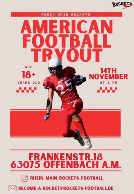 Die Rockets laden ein – Combine und Tryout – für die Saison 2023 ...